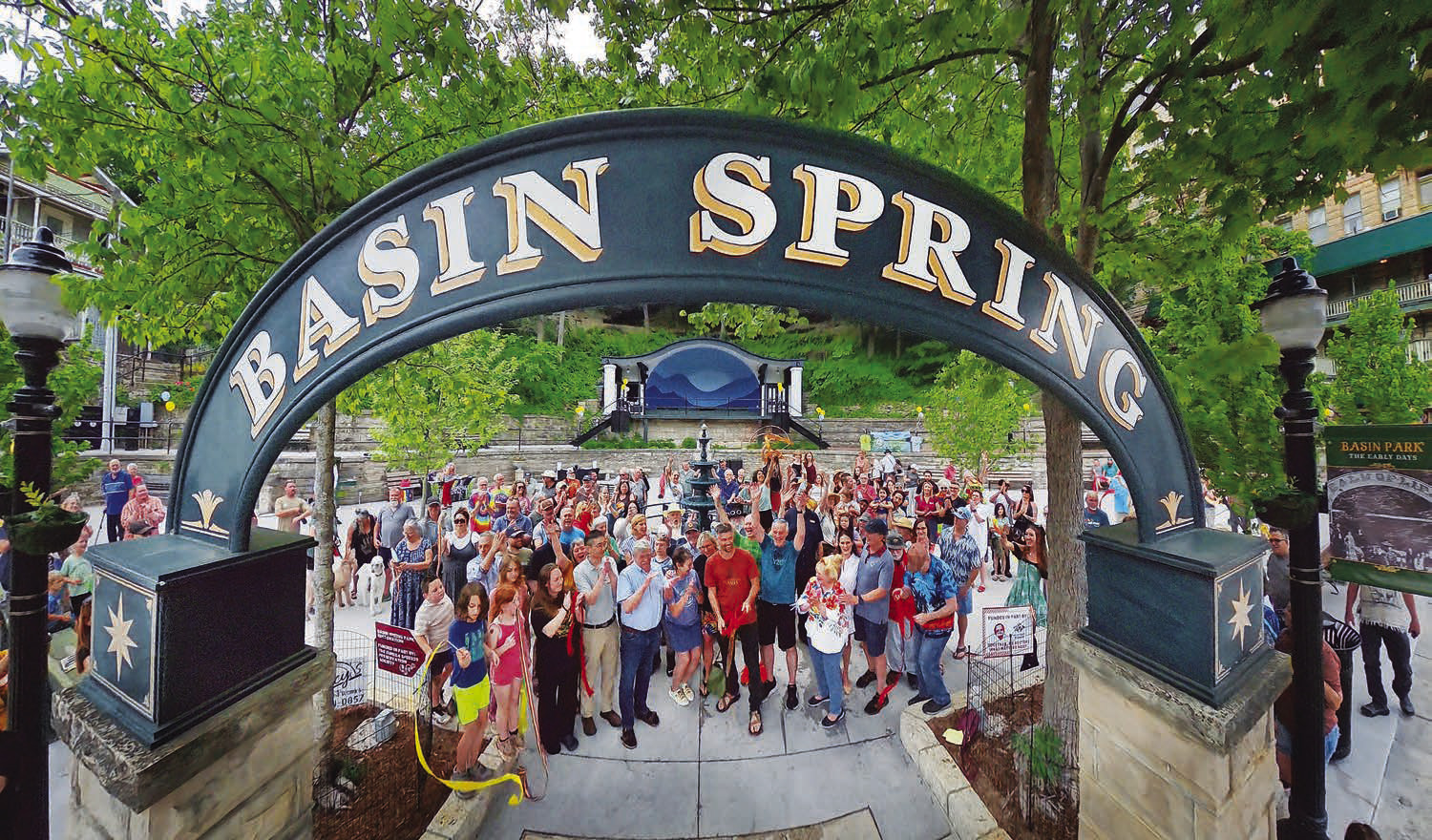 Basin Spring Park Grand Reopening - Eureka Spring Times-Echo