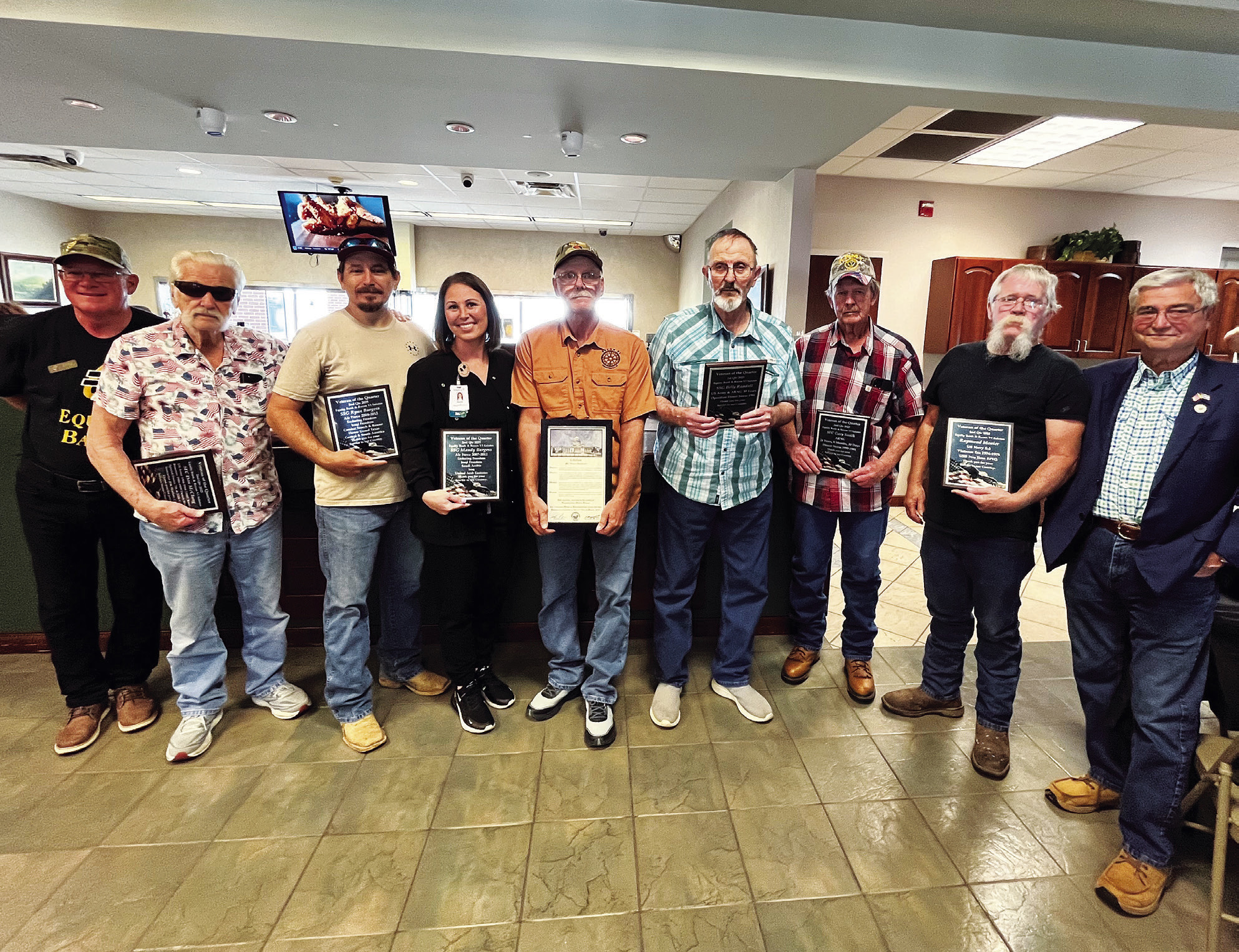 Veterans Recognition - Eureka Spring Times-Echo